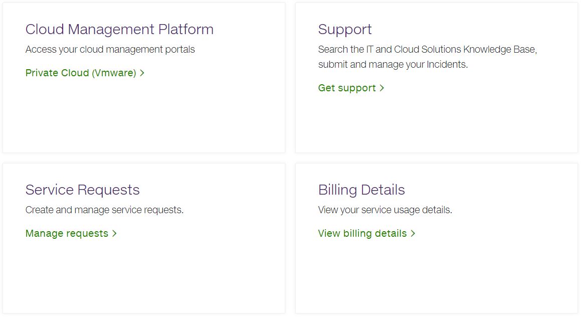 What is the TELUS IT and Cloud Solutions Portal
